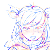 Idle Antics - pixiv Sketch